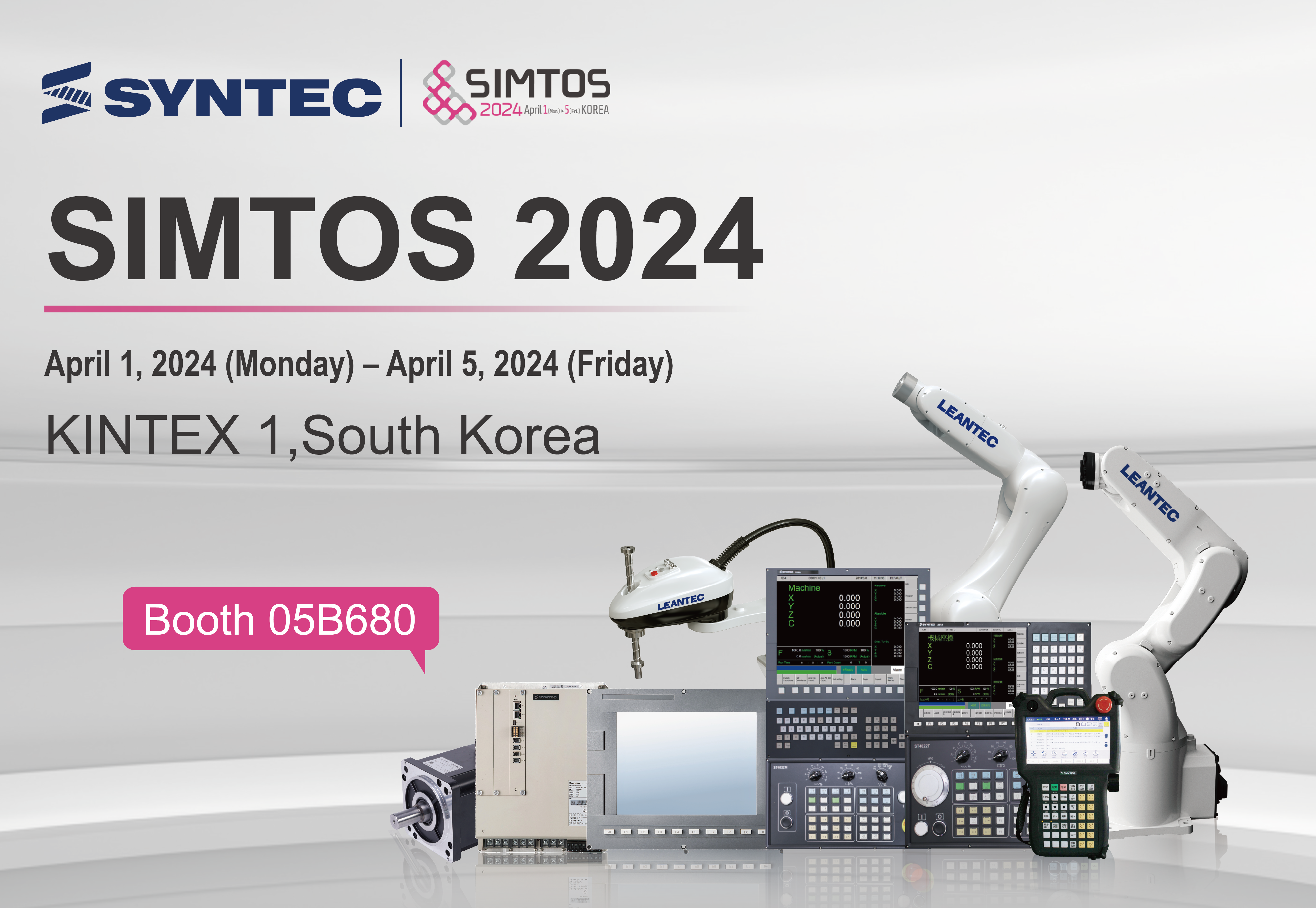 Syntec Showcases Cutting-Edge Solutions at SIMTOS 2024